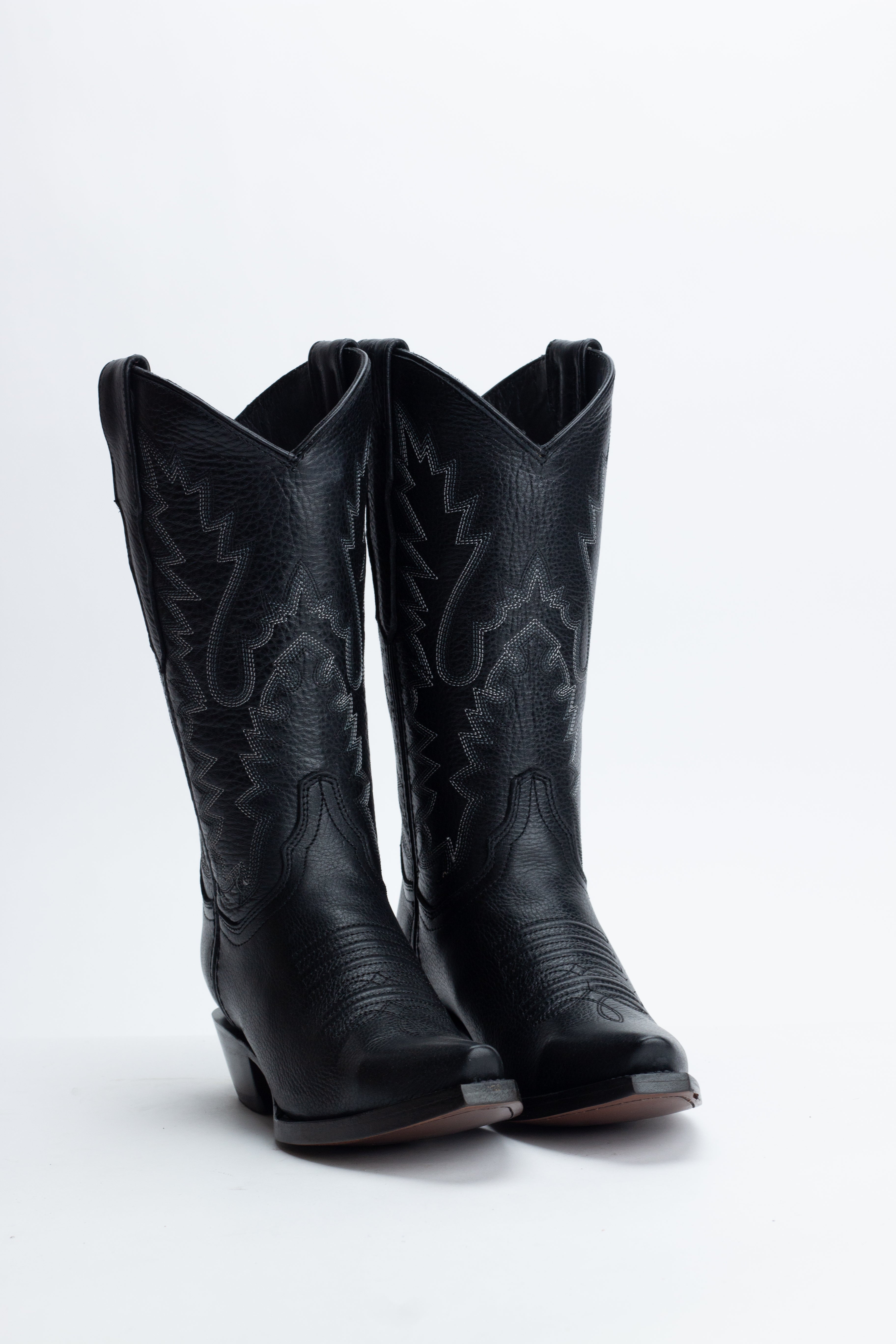 Bronzer Grissly Black Retro Toe – Chero's Boots